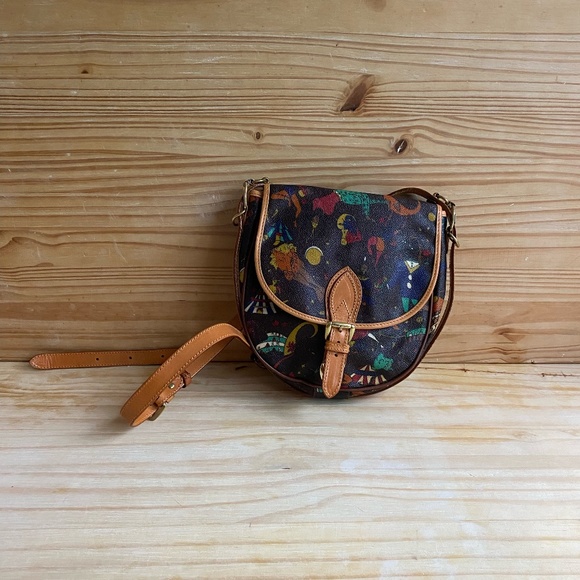 Piero Guidi | Bags | Piero Guidi Brown Magic Circus Crossbody Bag ...